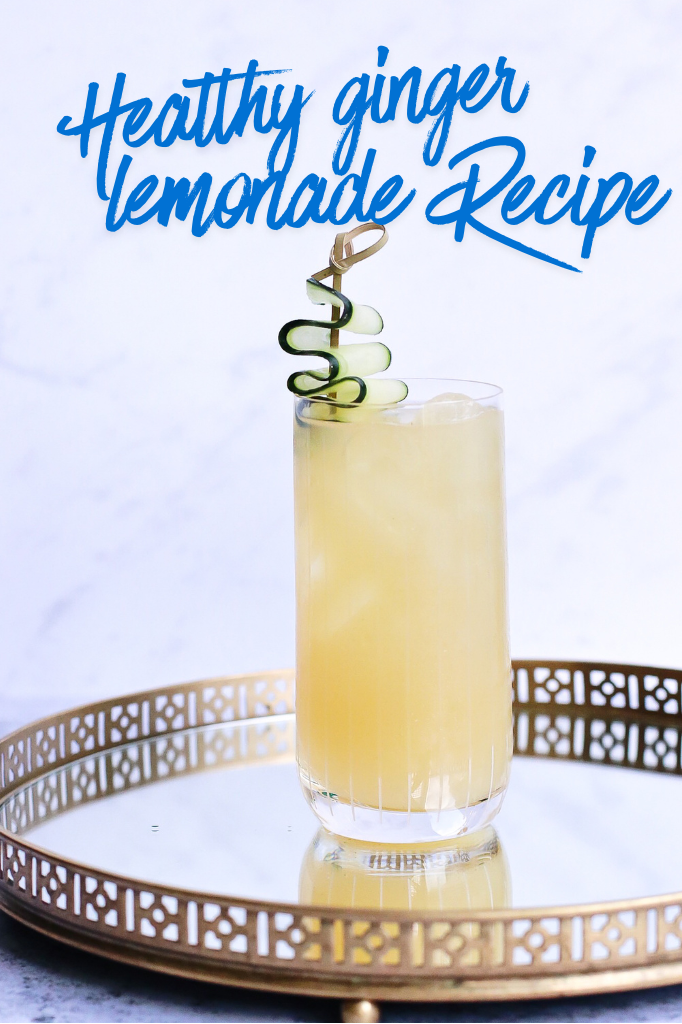Healthy ginger lemonade recipe