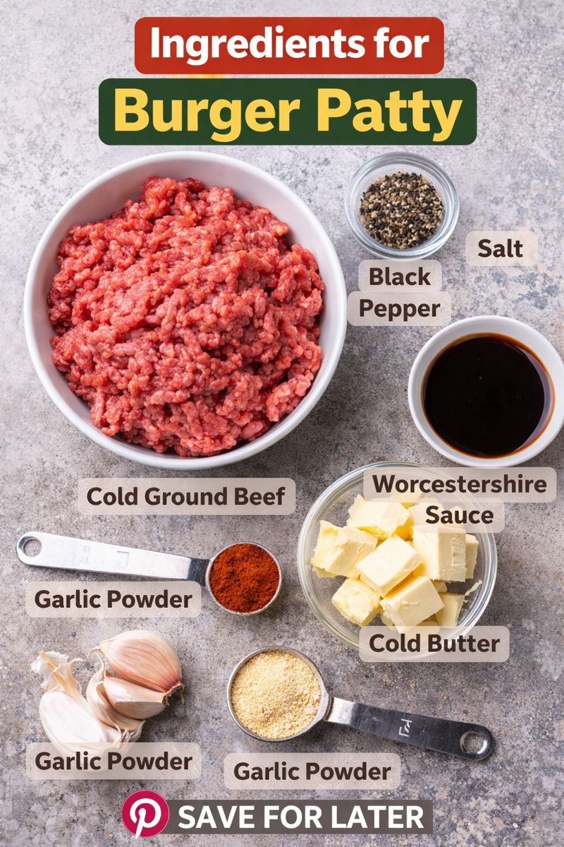 Easy Homemade Burger Patties (Step-by-Step Juicy Recipe)