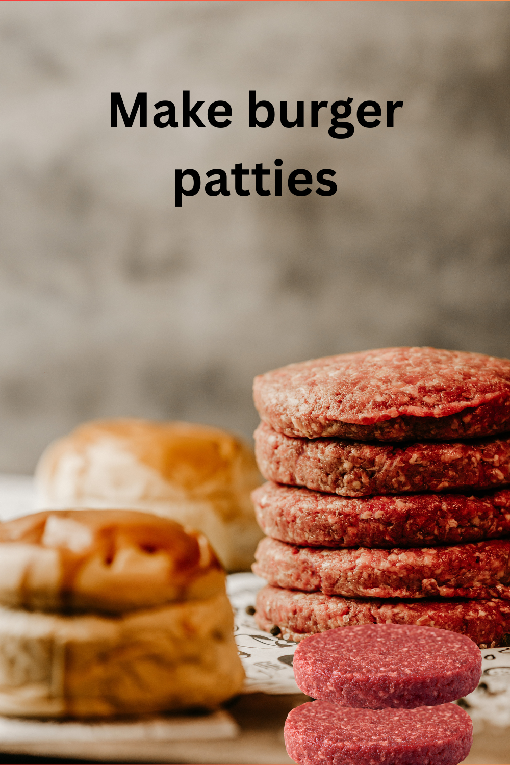 Easy Homemade Burger Patties (Step-by-Step Juicy Recipe)